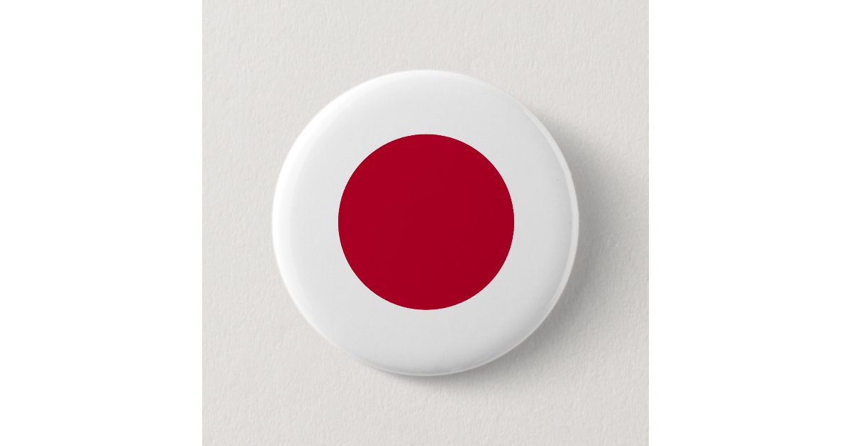 Japan Flag Button | Zazzle