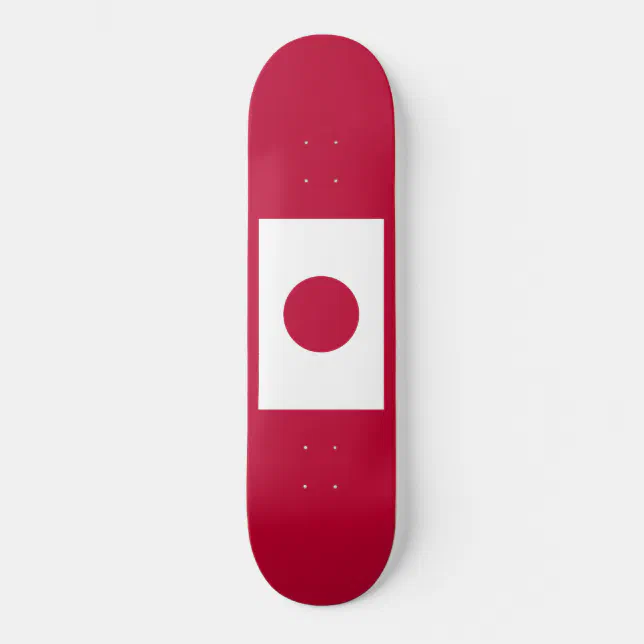 Japan Flag: Hinomaru, Nisshōki, Red Rising Sun Skateboard | Zazzle