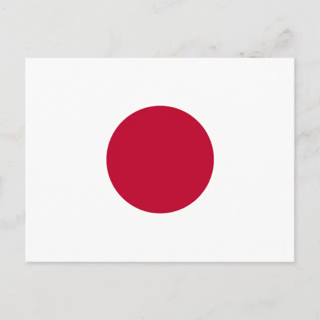 Japan Flag Postcard | Zazzle
