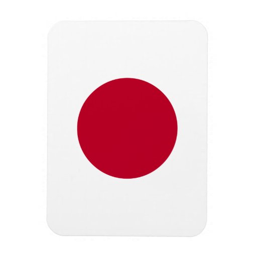 Japan Flag Premium Magnet | Zazzle