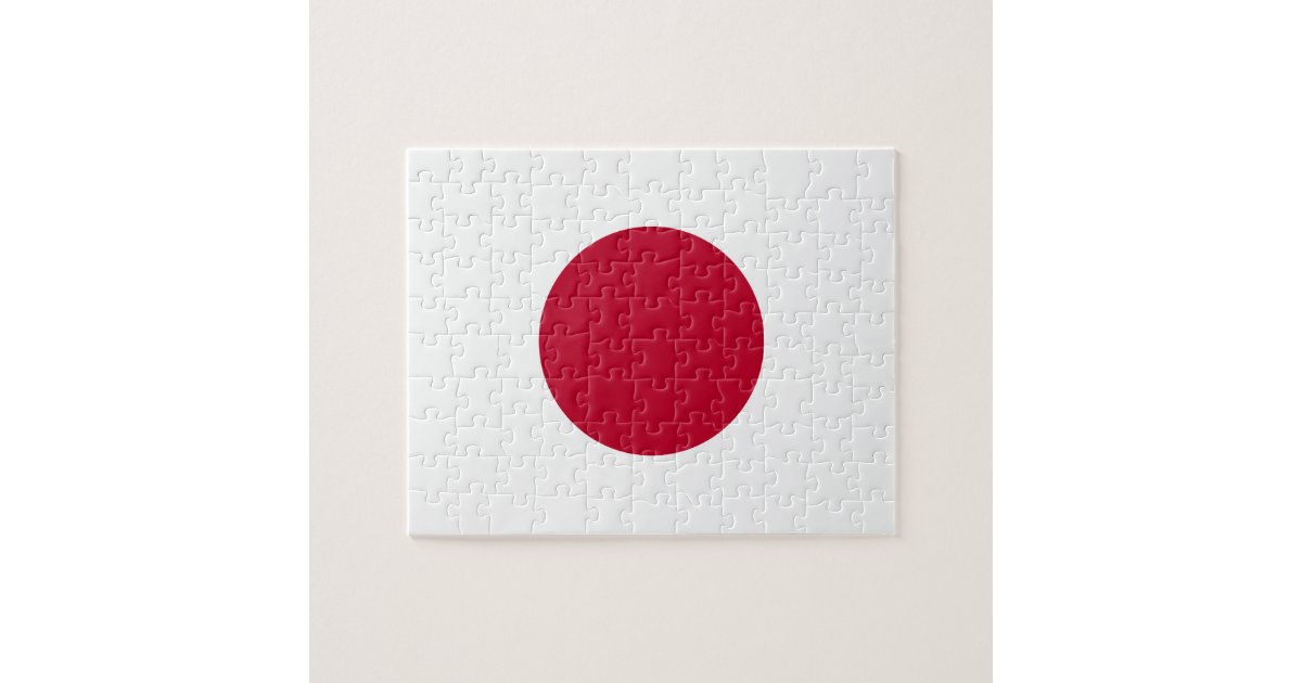 Japan Flag Puzzle | Zazzle