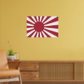 Japan Imperial Rising Sun Flag, Edo to WW2 Poster | Zazzle