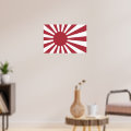 Japan Imperial Rising Sun Flag, Edo to WW2 Poster | Zazzle