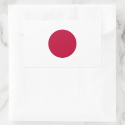 Japan/Japanese Flag Rectangular Sticker | Zazzle