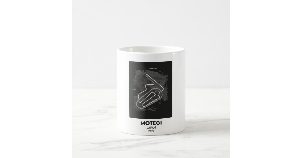 Japan Motegi MOTO GP circuit map Coffee Mug | Zazzle