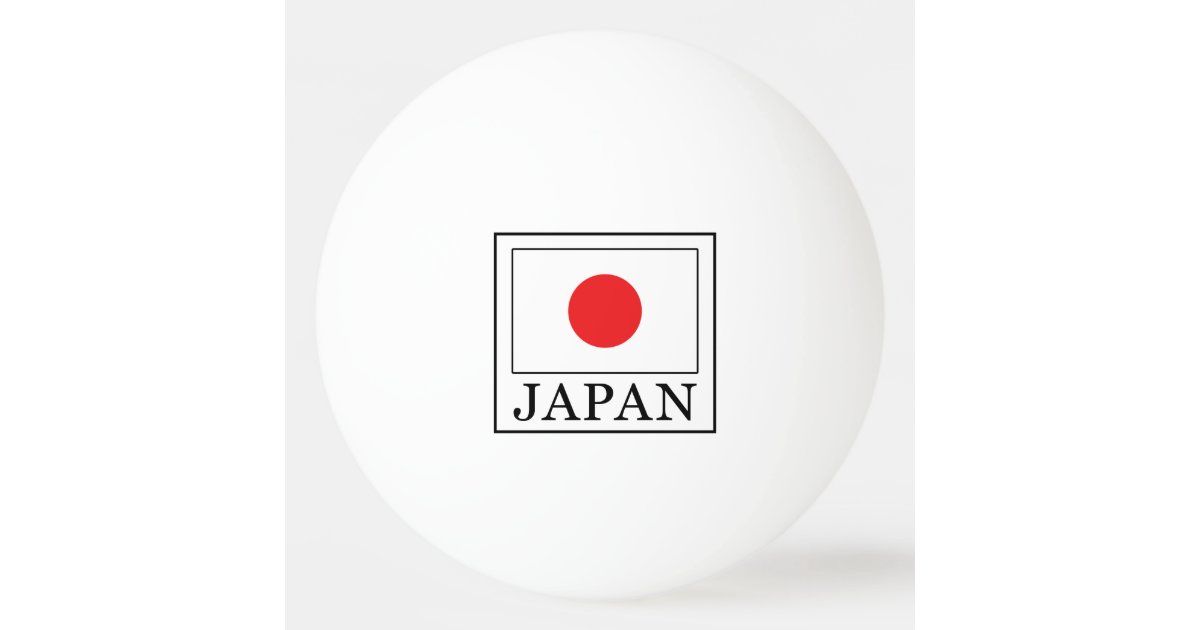 Japan Ping Pong Ball | Zazzle
