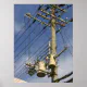 JAPAN POWER UTILITY POLE POSTER | Zazzle