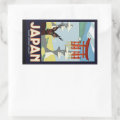 Japan Rectangular Sticker | Zazzle