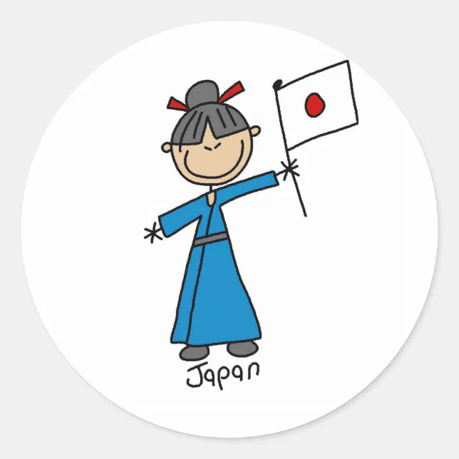 Japan Sticker | Zazzle