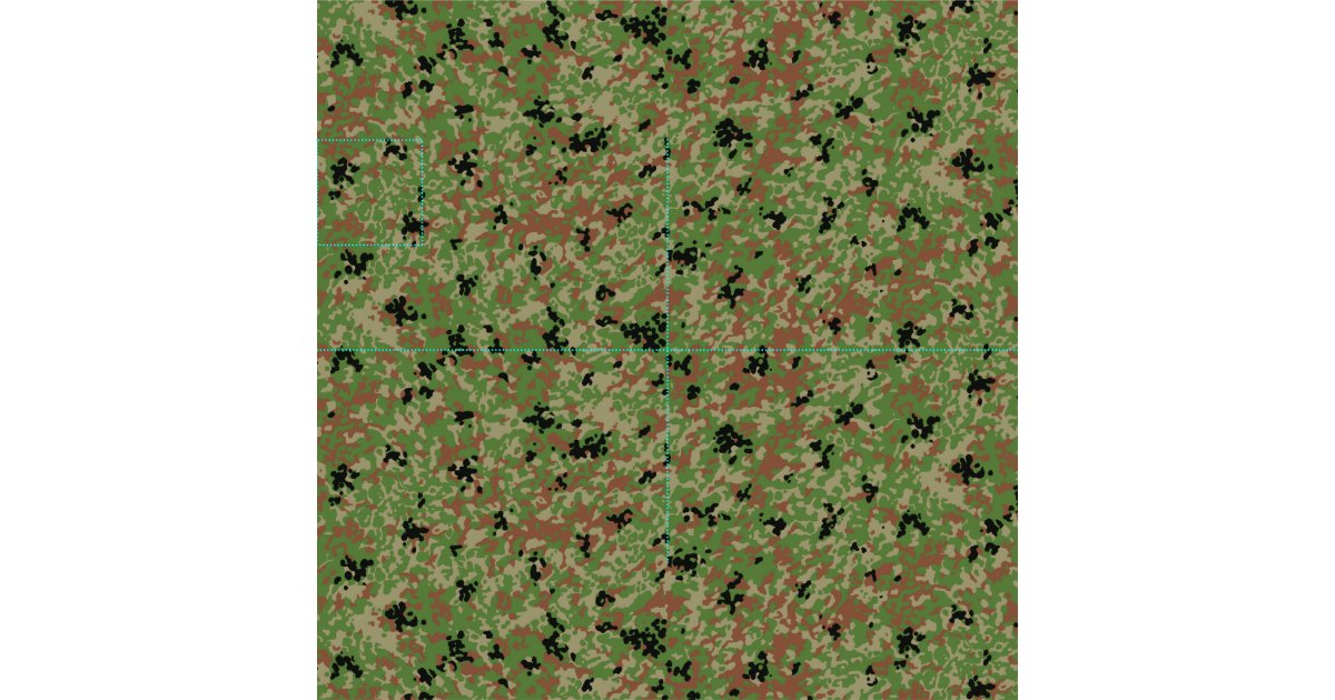 Japanese 1991 Jietai Camouflage Fabric | Zazzle