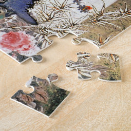 Japanese art puzzle | Zazzle