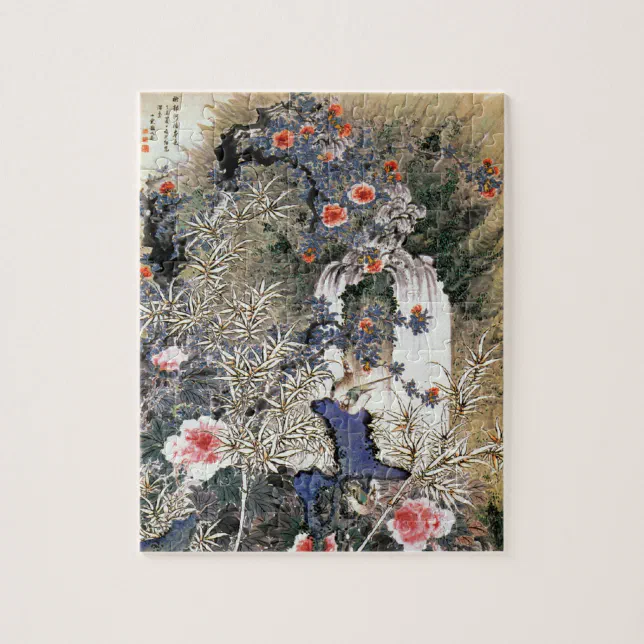 Japanese art puzzle | Zazzle