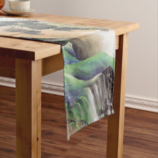 Japanese Art table runner | Zazzle