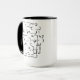 Japanese ASCII Art"beer"(black) Mug | Zazzle