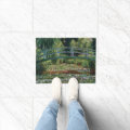 Japanese Bridge over Water Lily Pond by Monet Doormat | Zazzle