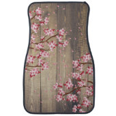 Japanese Cherry Blossoms & Wood Planks Car Floor Mat | Zazzle