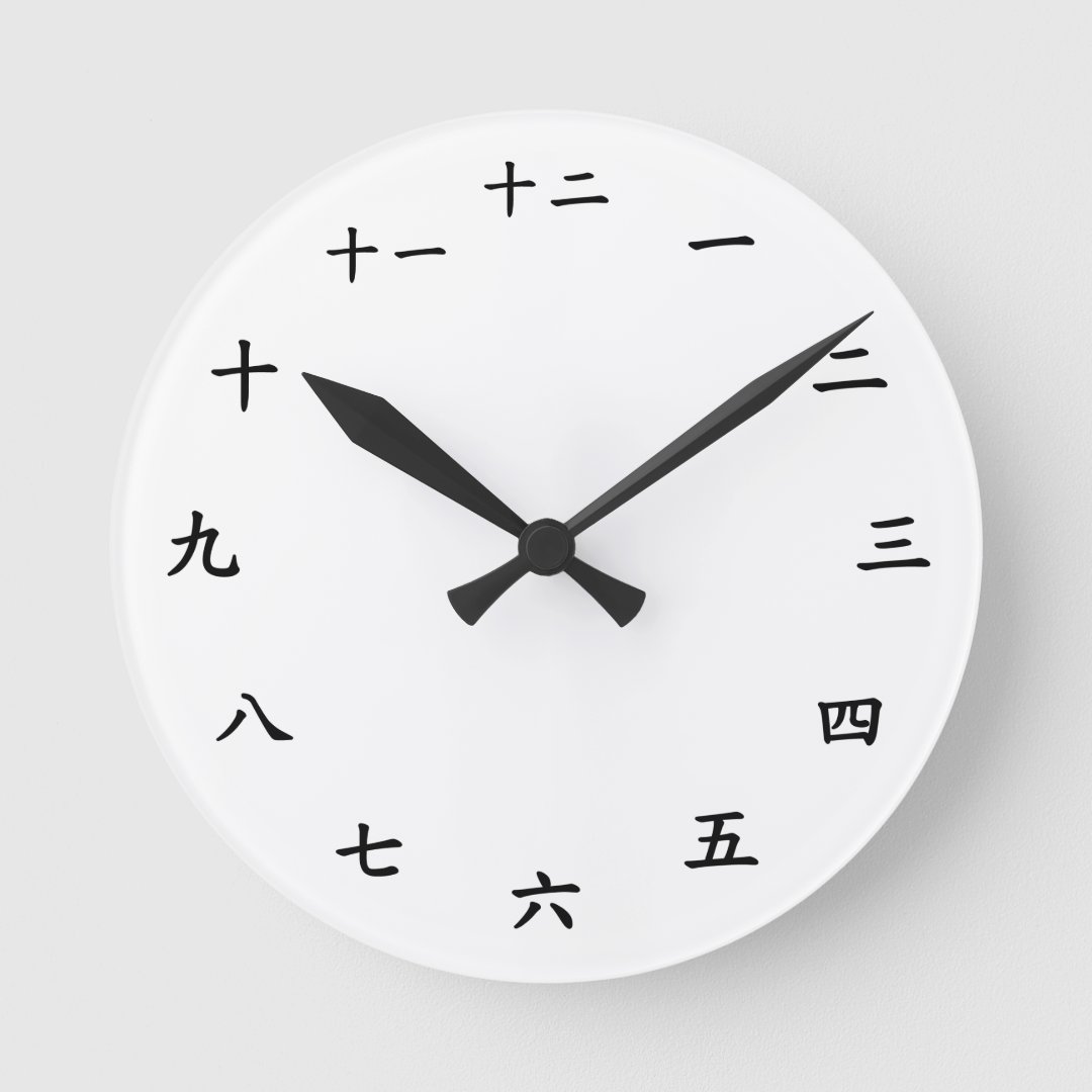Japanese clock | Zazzle