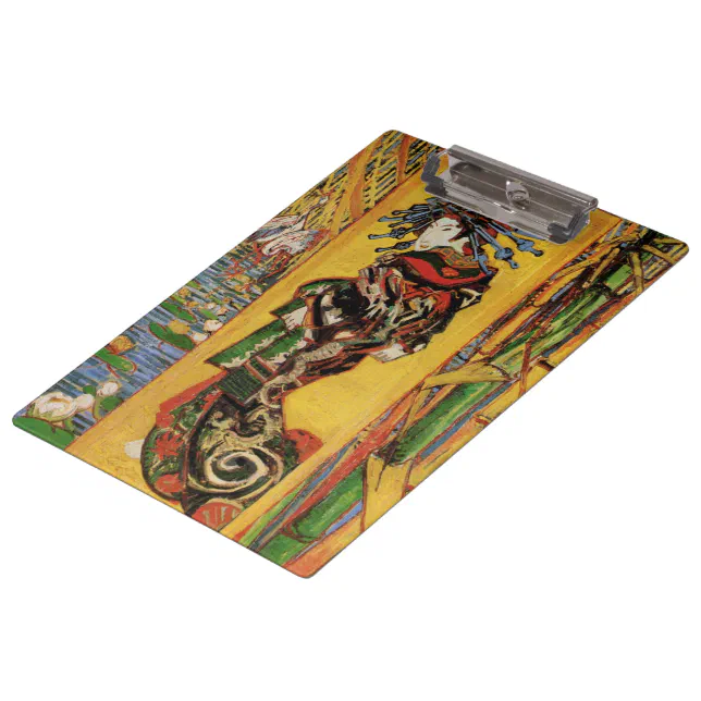 Japanese Courtesan Oiran by Vincent van Gogh Clipboard | Zazzle Japanese Courtesan Oiran by Vincent van Gogh Clipboard | Zazzle