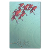 Japanese Decoupage Koi Goldfish Orange Blue Tissue Paper | Zazzle