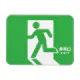 Japanese Emergency Exit Sign Magnet | Zazzle