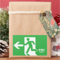 Japanese Emergency Exit Sign Rectangular Sticker | Zazzle