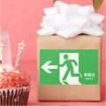 Japanese Emergency Exit Sign Rectangular Sticker | Zazzle