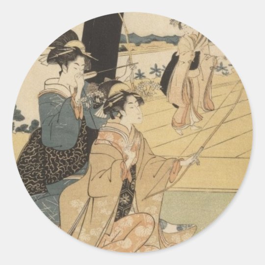 Archery Target Classic Round Sticker | Zazzle.com