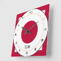 Japanese Flag, Japan fashion design kanji clock 日本 | Zazzle