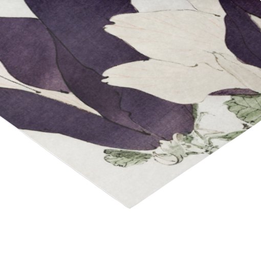JAPANESE FLOWER PRINT Tissue Paper | Zazzle