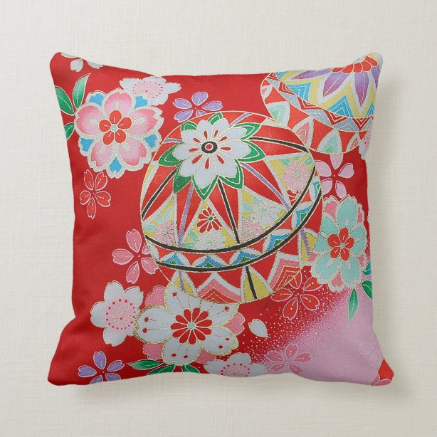 Oriental Decorative & Throw Pillows | Zazzle