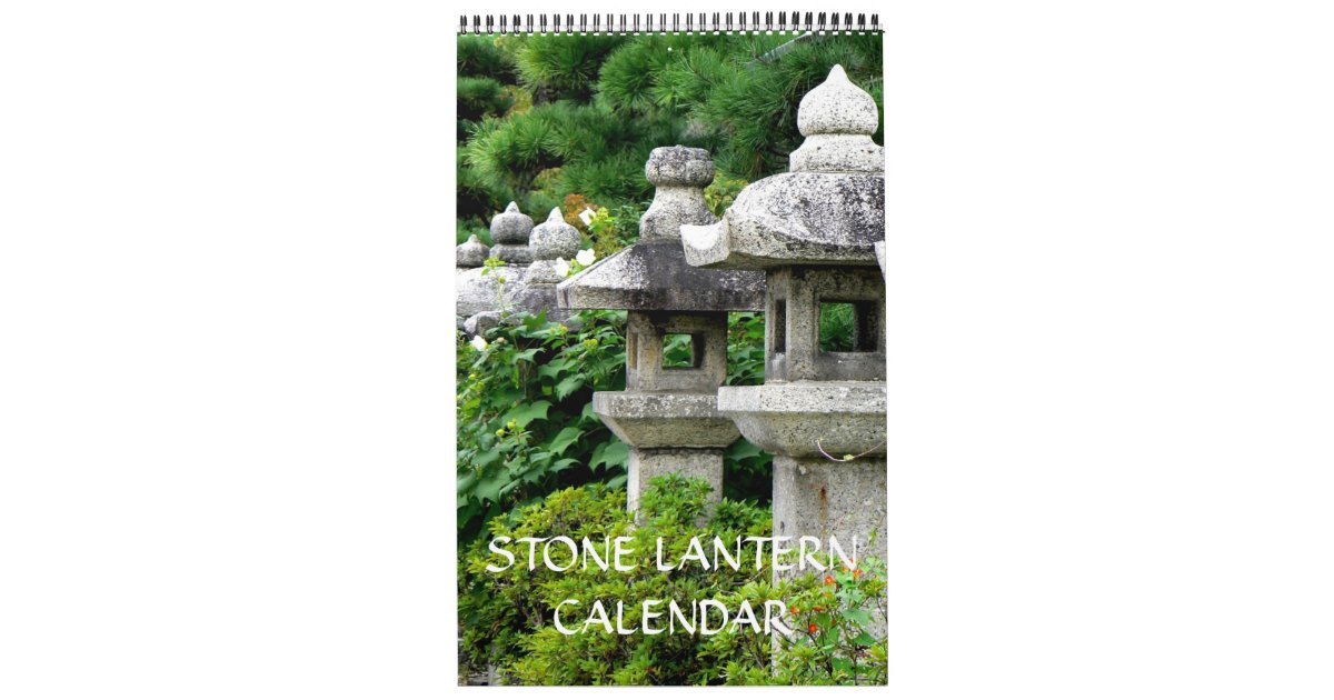 Japanese Lanterns Calendar | Zazzle