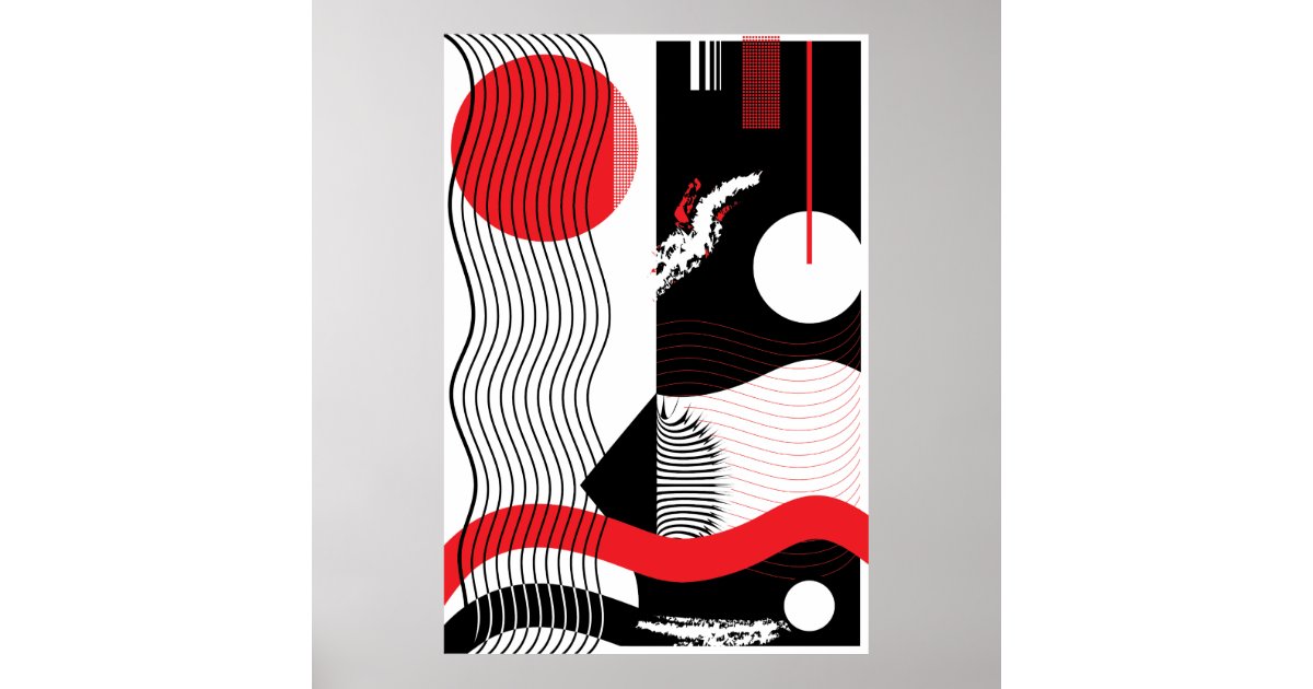 Japanese night pop art poster | Zazzle
