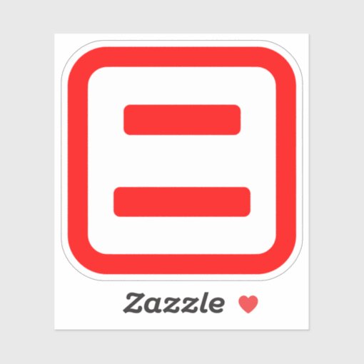 Japanese Number Two 二 【Ni】 Kanji Sticker | Zazzle