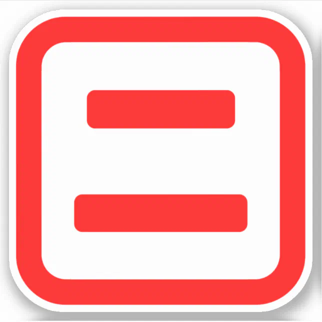 Japanese Number Two 二 【Ni】 Kanji Sticker | Zazzle