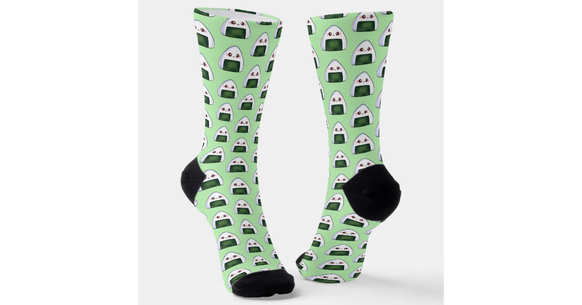 Japanese Onigiri Rice Ball Socks | Zazzle