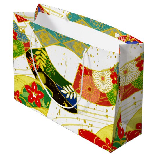 japanese pattern gift bag | Zazzle.com