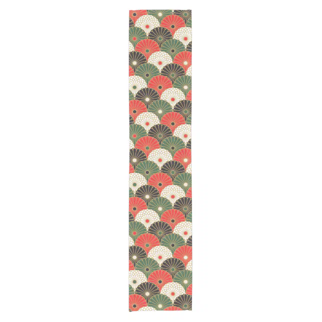 japanese pattern TABLE RUNNER | Zazzle