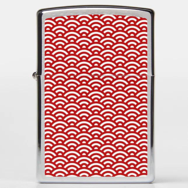 Japanese pattern zippo lighter | Zazzle