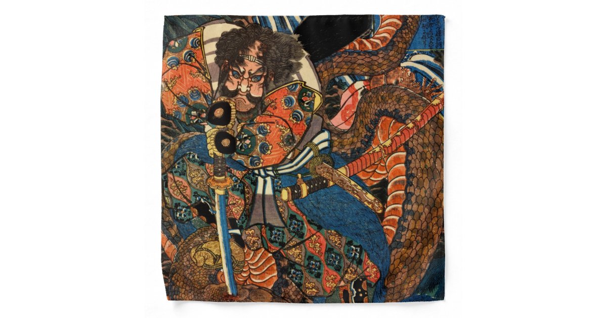 JAPANESE SAMURAI BANDANA | Zazzle