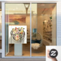 Japanese Seafood Restaurant Business Window Cling | Zazzle