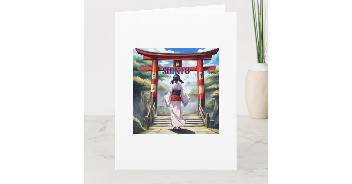 Japanese Shinto Religion Card | Zazzle