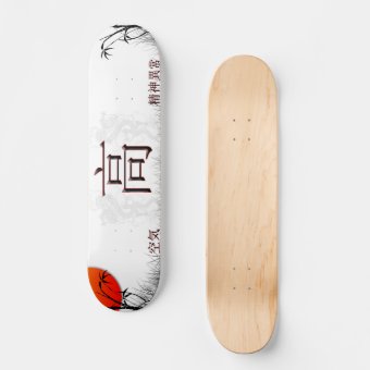 Japanese Skateboard Deck | Zazzle