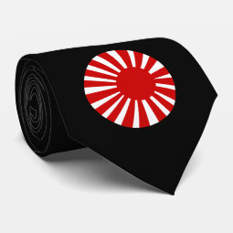 Japanese Sun Tie | Zazzle