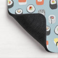 Japanese Sushi Food Art Pattern Mouse Pad | Zazzle