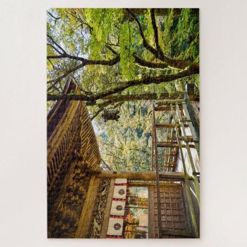 japanese temple puzzle | Zazzle