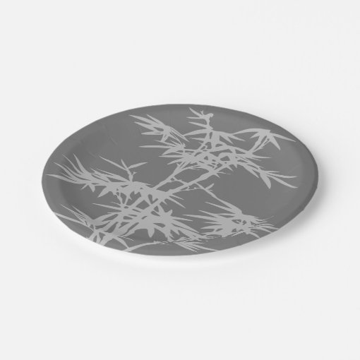 Japanese themed dinner party with bamboo art paper plates | Zazzle