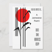 Japanese themed Japan party Invitation | Zazzle