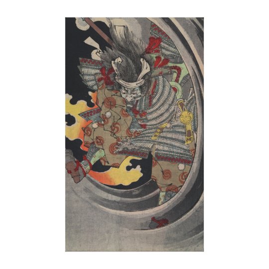 Japanese Ukiyo-e Yokai Ghost by Yoshitoshi Canvas Print | Zazzle.com
