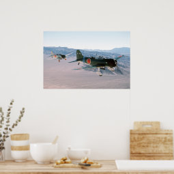 Japanese Val Type 99's Poster | Zazzle