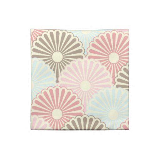 Japanese vintage pattern cloth napkin | Zazzle